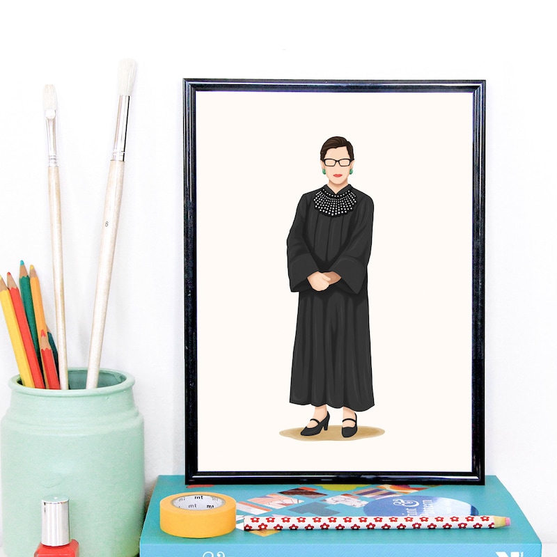 Ruth Bader Ginsburg Art - Etsy