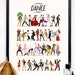 Everybody Dance Now Poster, Pop Culture Art Print, Gift for Her, Fun ...