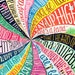 Wizard of Oz Film Poster, Over the Rainbow Typography Lyrics ...
