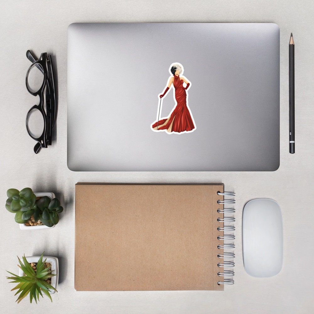 Cruella Sticker, Cruella De Vil Quote, Villain Gifts, Pop Art Gift for ...