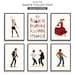 Everybody Dance Now Poster, Pop Culture Art Print, Gift for Her, Fun ...