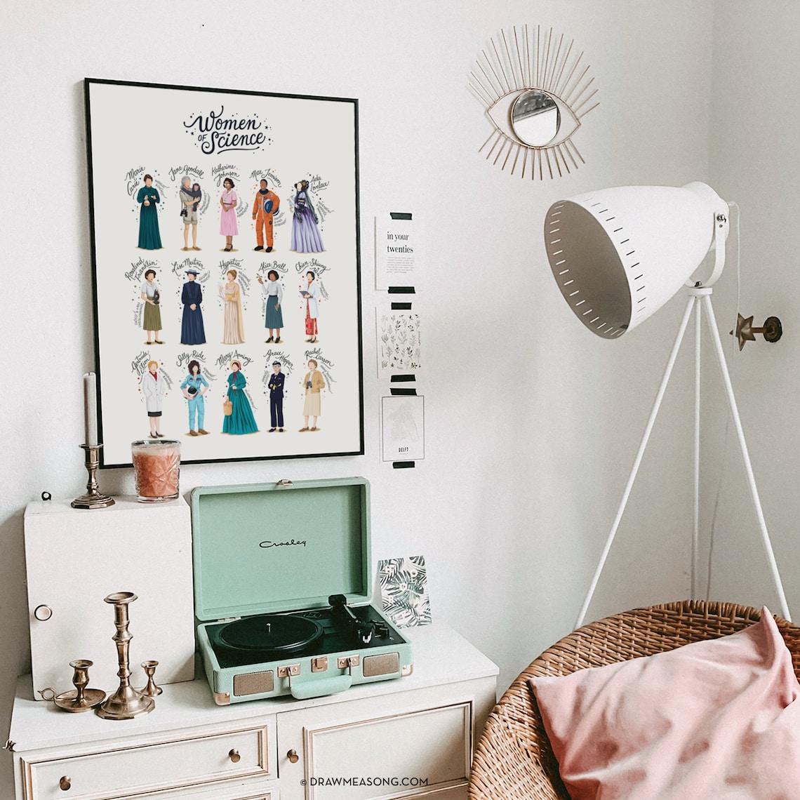 Women of Science Printable Print Women in Stem Gift | Etsy