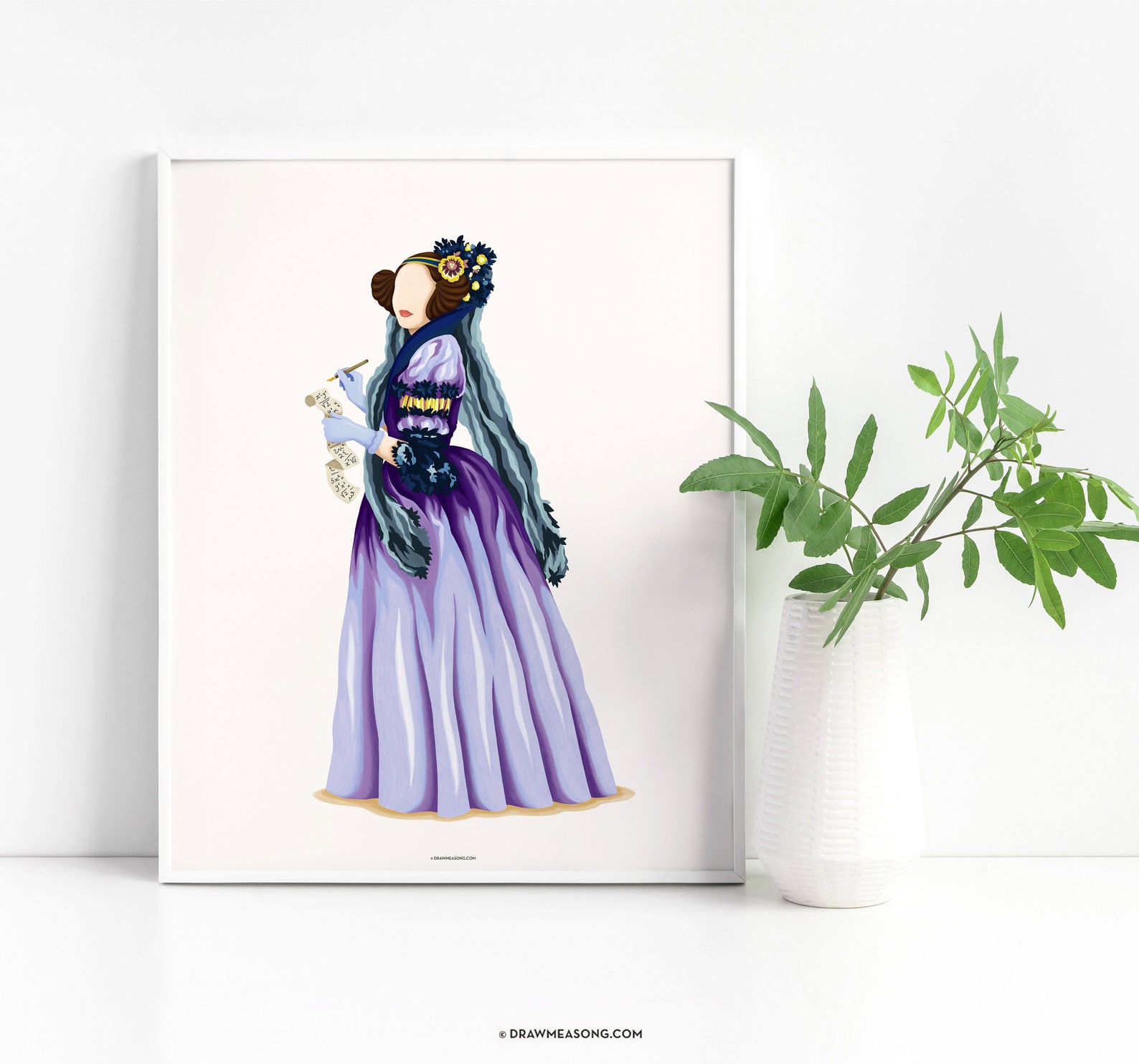 Ada Lovelace Poster Women in Science Strong Powerful - Etsy