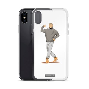 Hotline Bling Drake iPhone Case, Dance Tutorial Illustration, Fun Pop ...