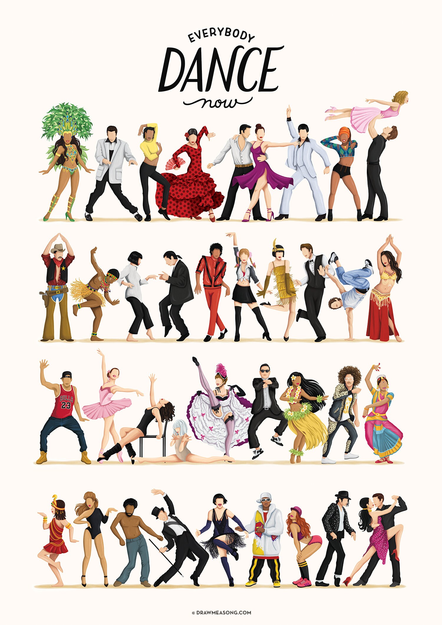 Moonwalk Dance Music Poster, Pop Culture Iconic Print, Gift for Her ...