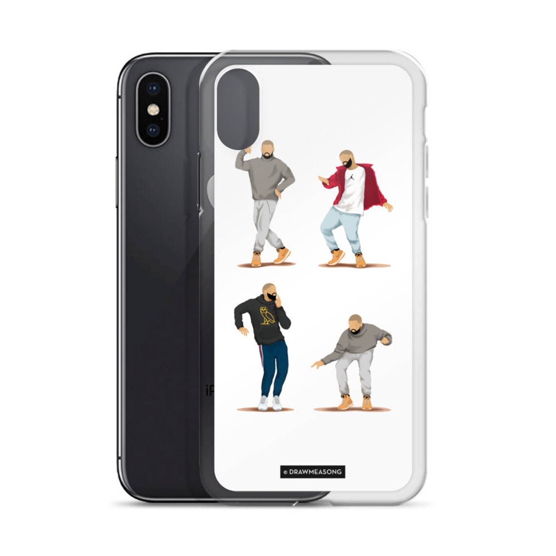 Hotline Bling Drake Iphone Case Dance Tutorial Illustration - Etsy