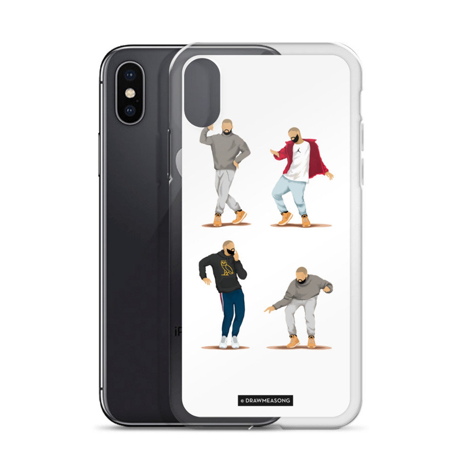 Hotline Bling Drake Iphone Case Dance Tutorial Illustration - Etsy