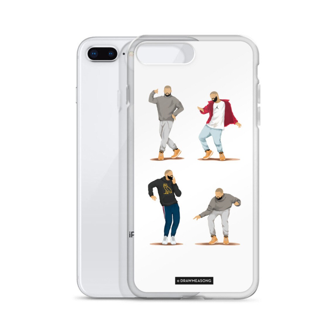 Hotline Bling Drake Iphone Case Dance Tutorial Illustration - Etsy