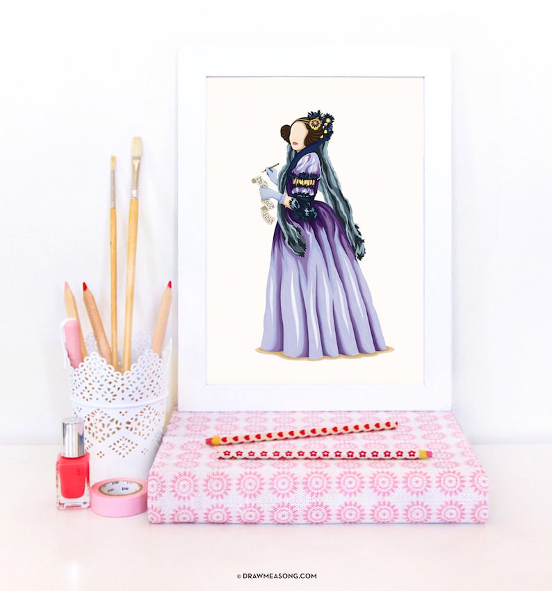 Ada Lovelace Poster Women in Science Strong Powerful - Etsy New Zealand