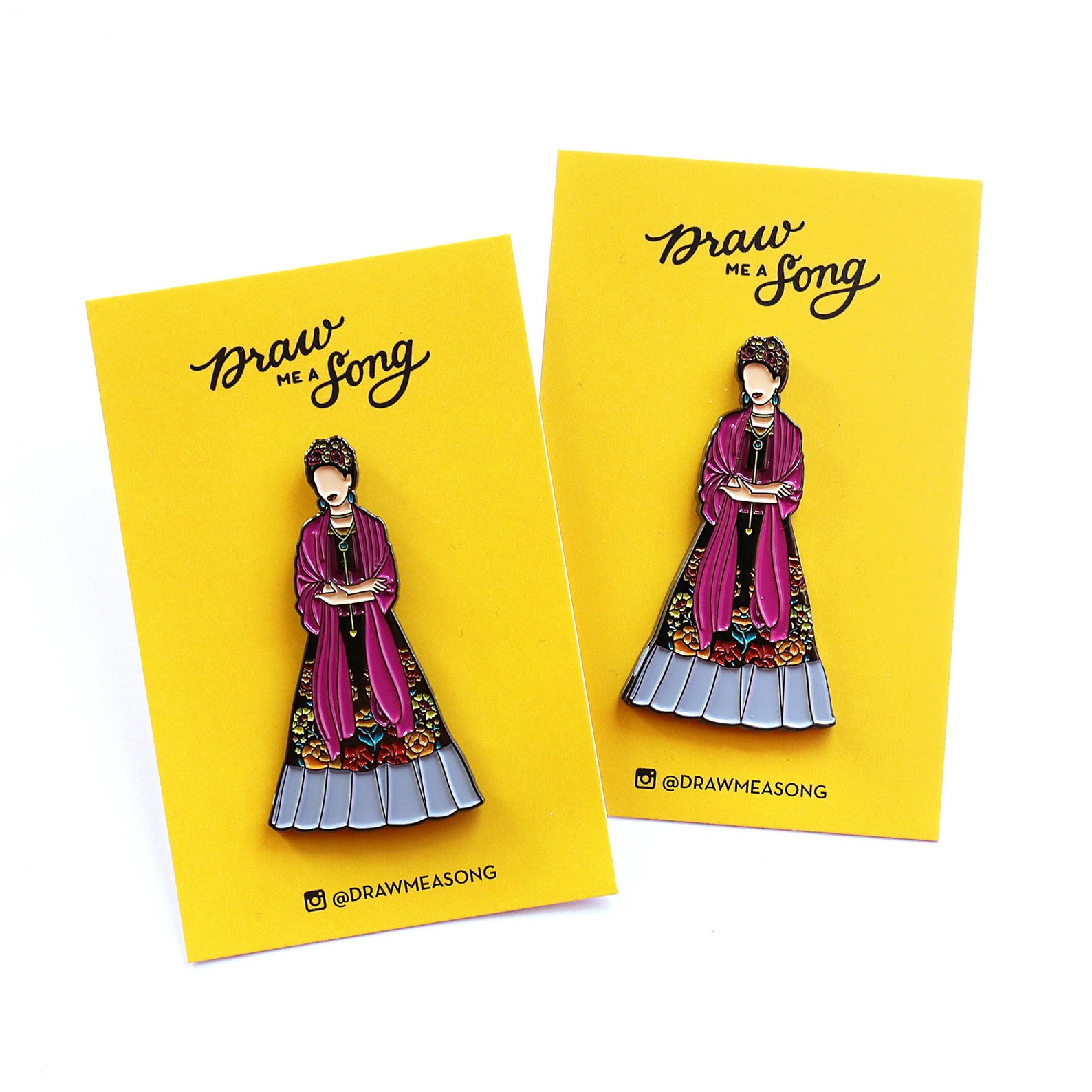 Frida Kahlo Enamel Pin Soft Enamel Pin Jewelry Stocking - Etsy