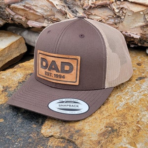 Christian Hat for Men, WWJD, Leather Patch Hat, Religious Hat, Trucker ...