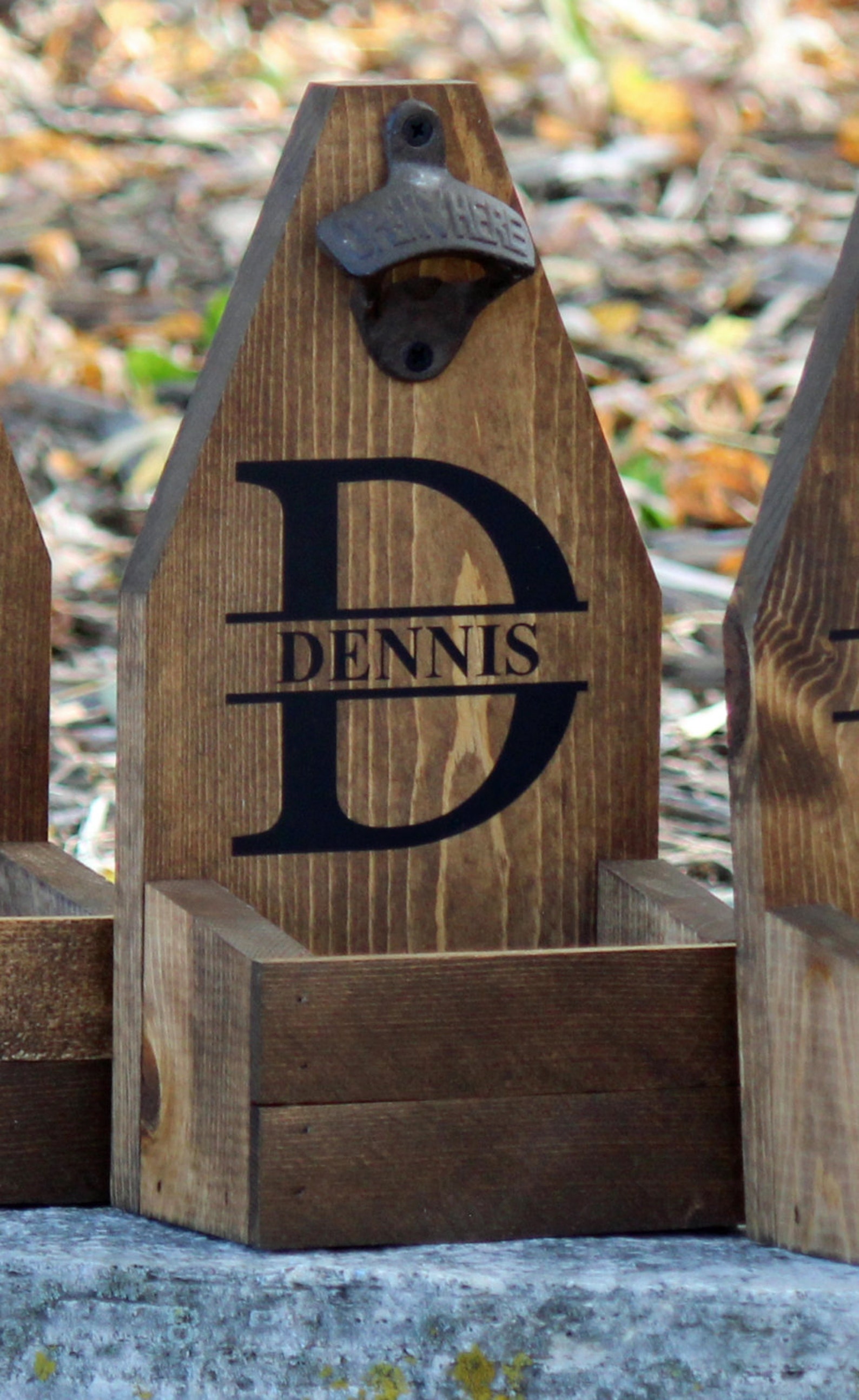 Gift for Him BEER Bottle Opener Cap Catcher Rustic | Etsy