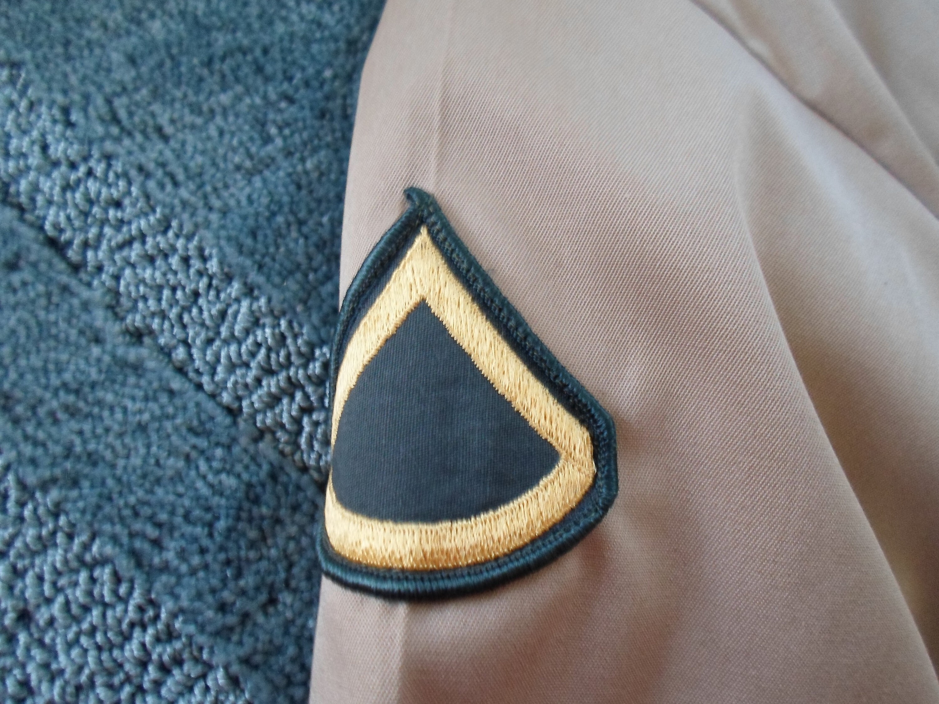 Army Military Private First Class Khaki Shirt Small Excellent - Etsy