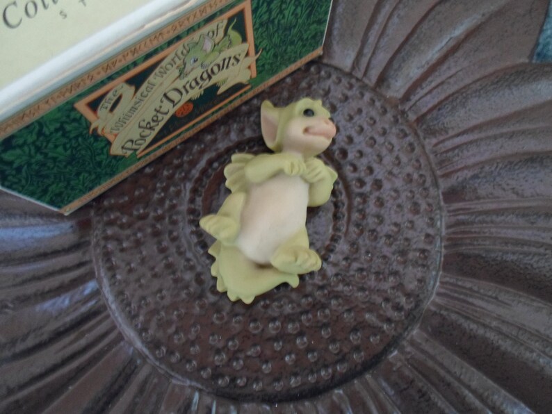 Real Musgrave Whimsical Pocket Dragons Figurine RUB MY TUMMY, Excellent ...