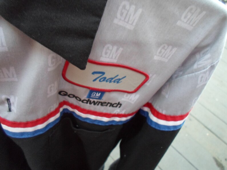 GM Goodwrench Mechanic Auto Center "todd" Long Sleeve Cotton Work Shirt ...