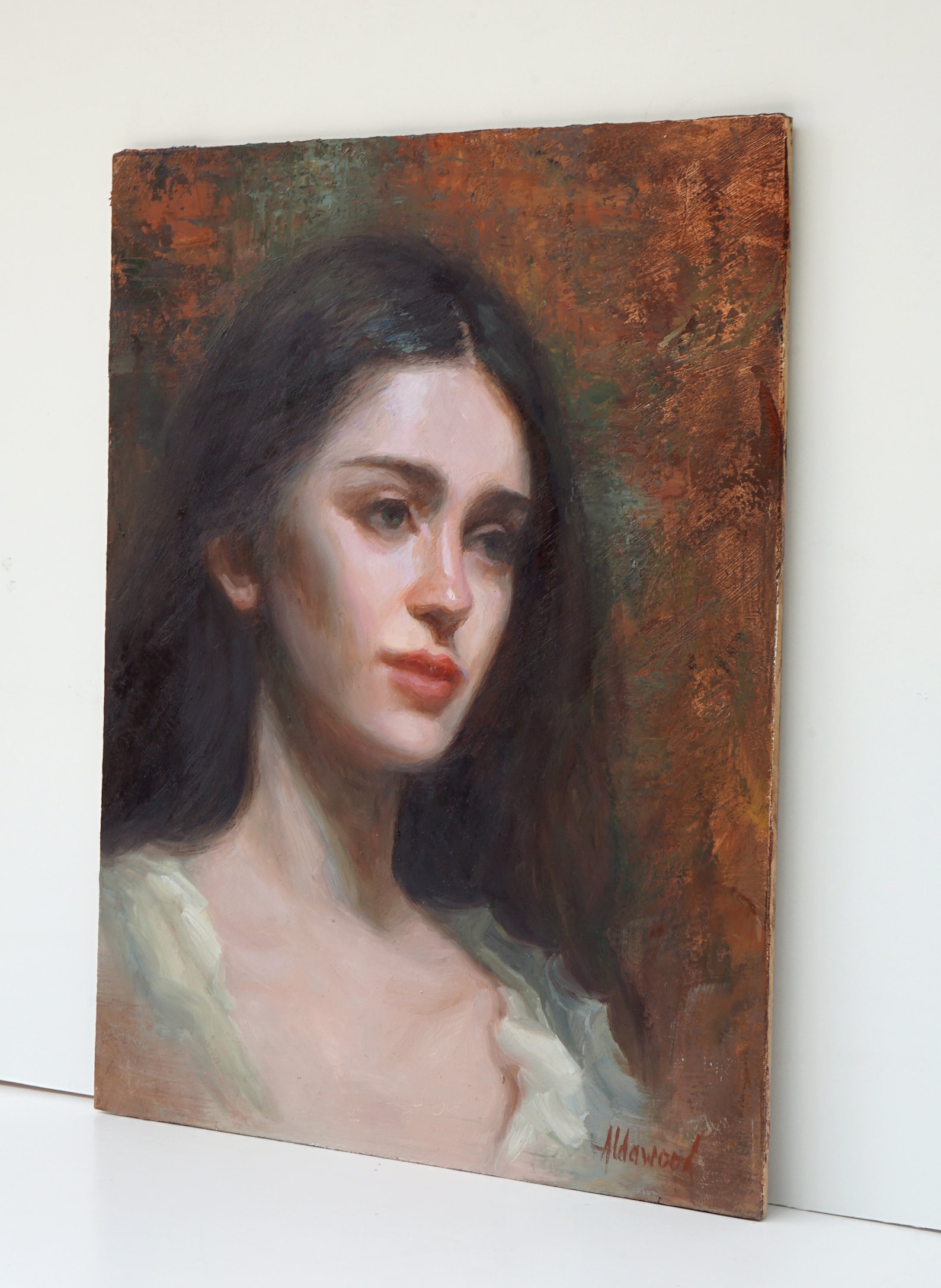 Portrait of Woman, Young Woman Painting, "portrait of Ellie", Realistic ...