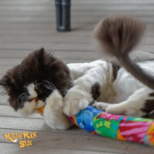 15" Interactive Catnip Kitty Kick Stix Potent Catnip Made in USA ...