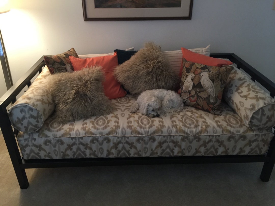 Custom Fitted Daybed Cover: Customer's Own Material (COM) With Cording ...