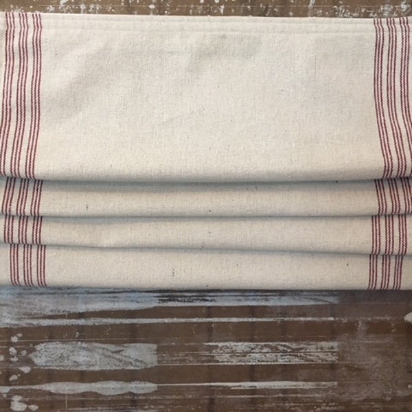 Grain Sack Curtains - Etsy