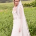 Soft Full Ballet Length Veil. Simple Smooth Cut Edge Veil. Bridal Veil ...