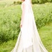 Soft Full Ballet Length Veil. Simple Smooth Cut Edge Veil. Bridal Veil ...