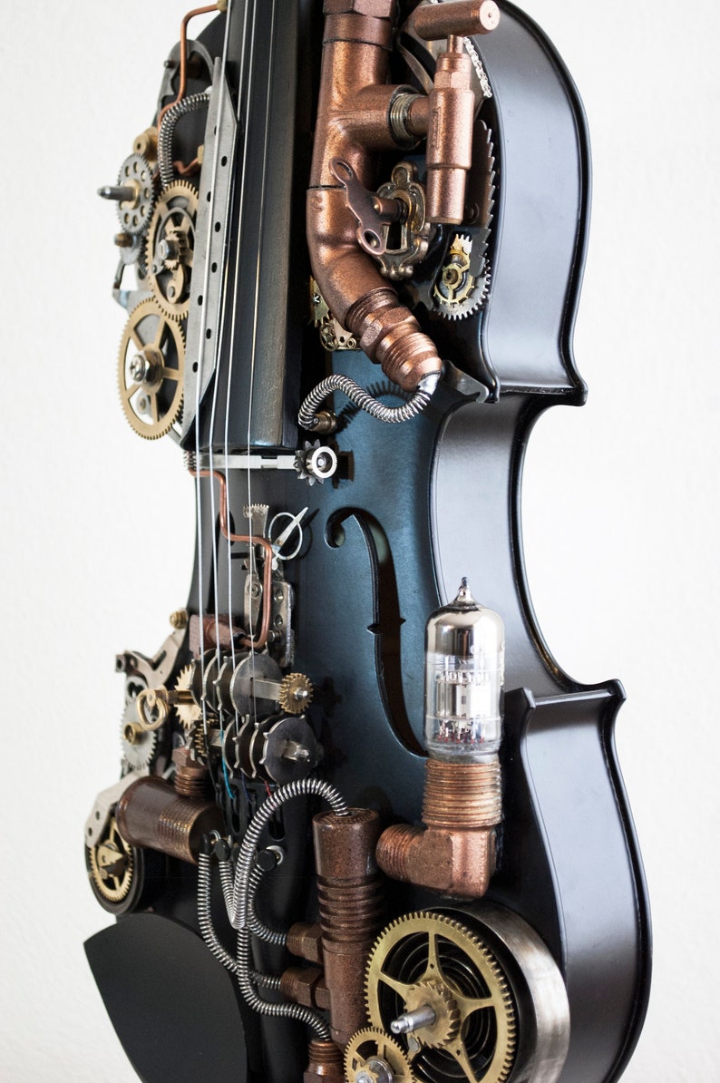 Steampunk Violin | Etsy