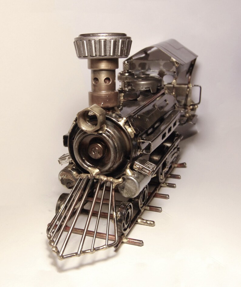 Steam Locomotive Sculpture - Etsy