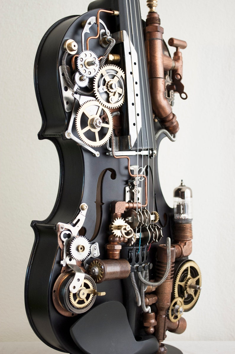Steampunk Violin | Etsy