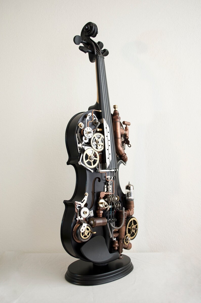 Steampunk Violin | Etsy