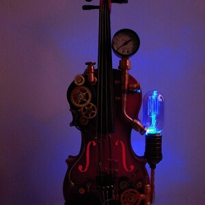 Lámpara Steampunk - Etsy