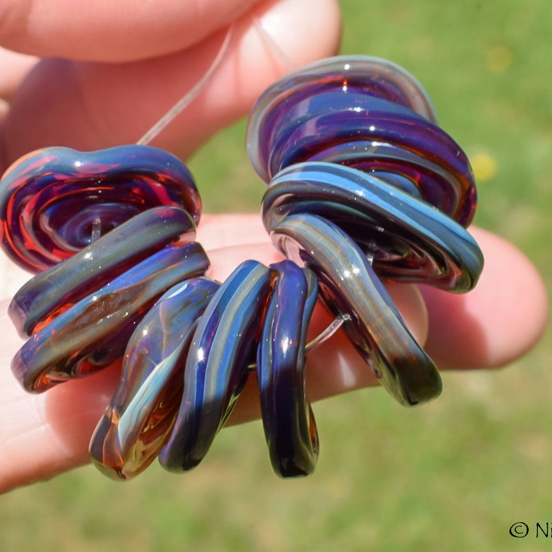Lampwork Glass Beads - Etsy