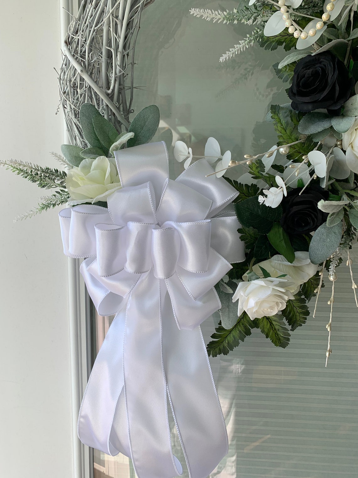 Wedding Bows With Elegance Pew Bows Basket Bows - Etsy