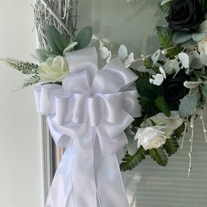 Wedding Bows With Elegance Pew Bows Basket Bows - Etsy