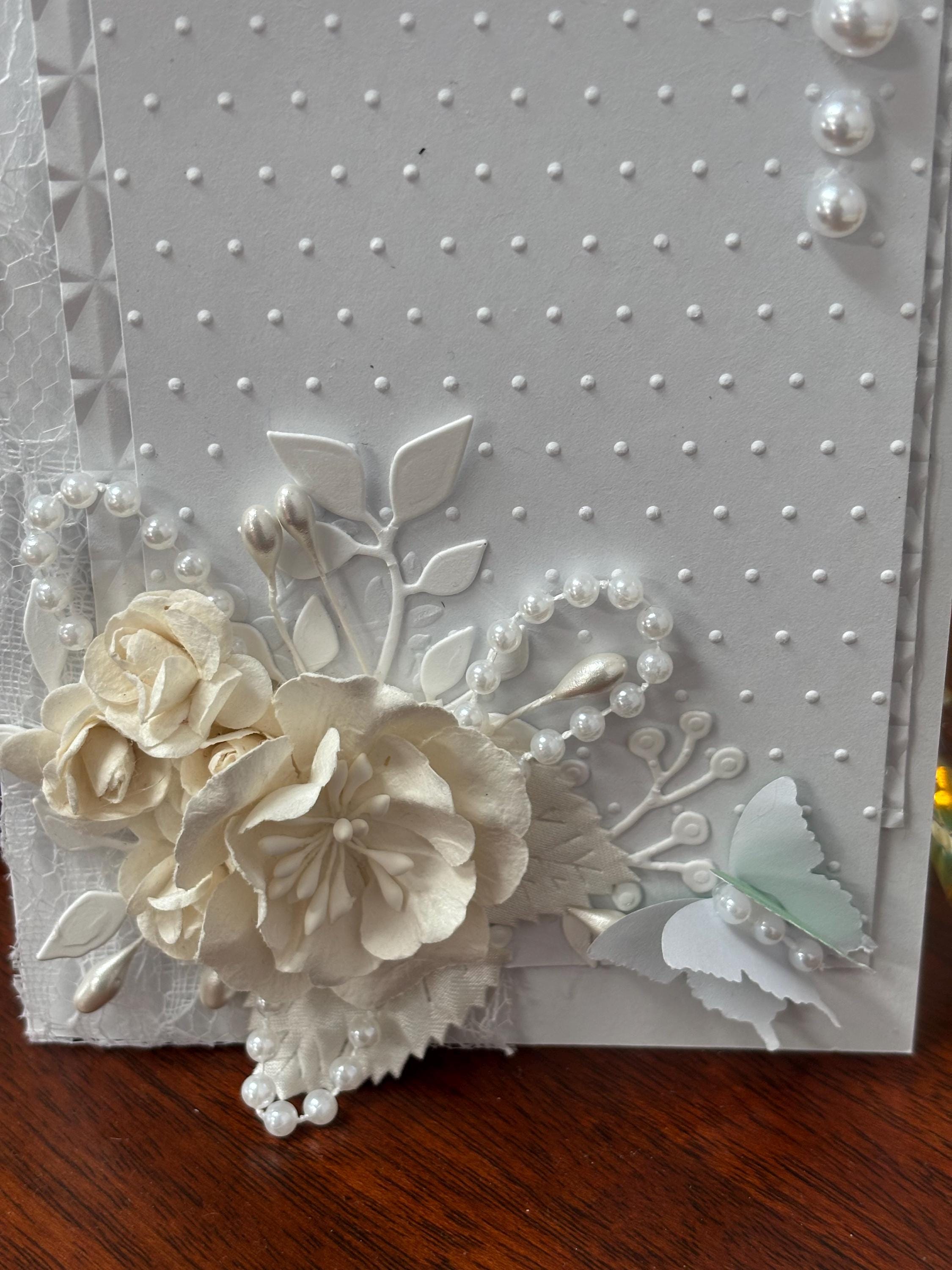 3D Embossed Flower Cards With Handmade Box (set of 6) - Etsy
