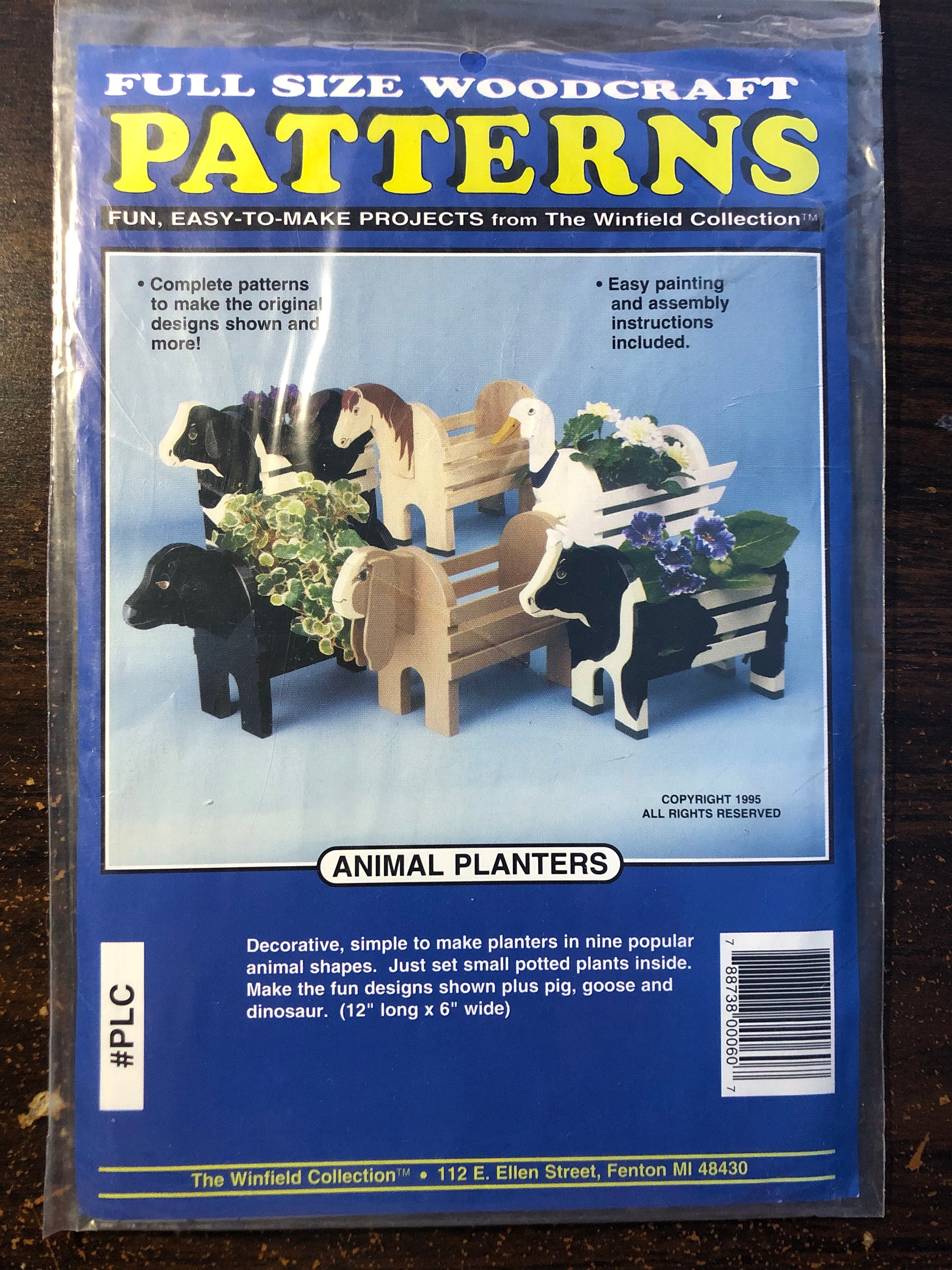 FULL Size Woodcraft Patterns Winfield Collection Full Size - Etsy