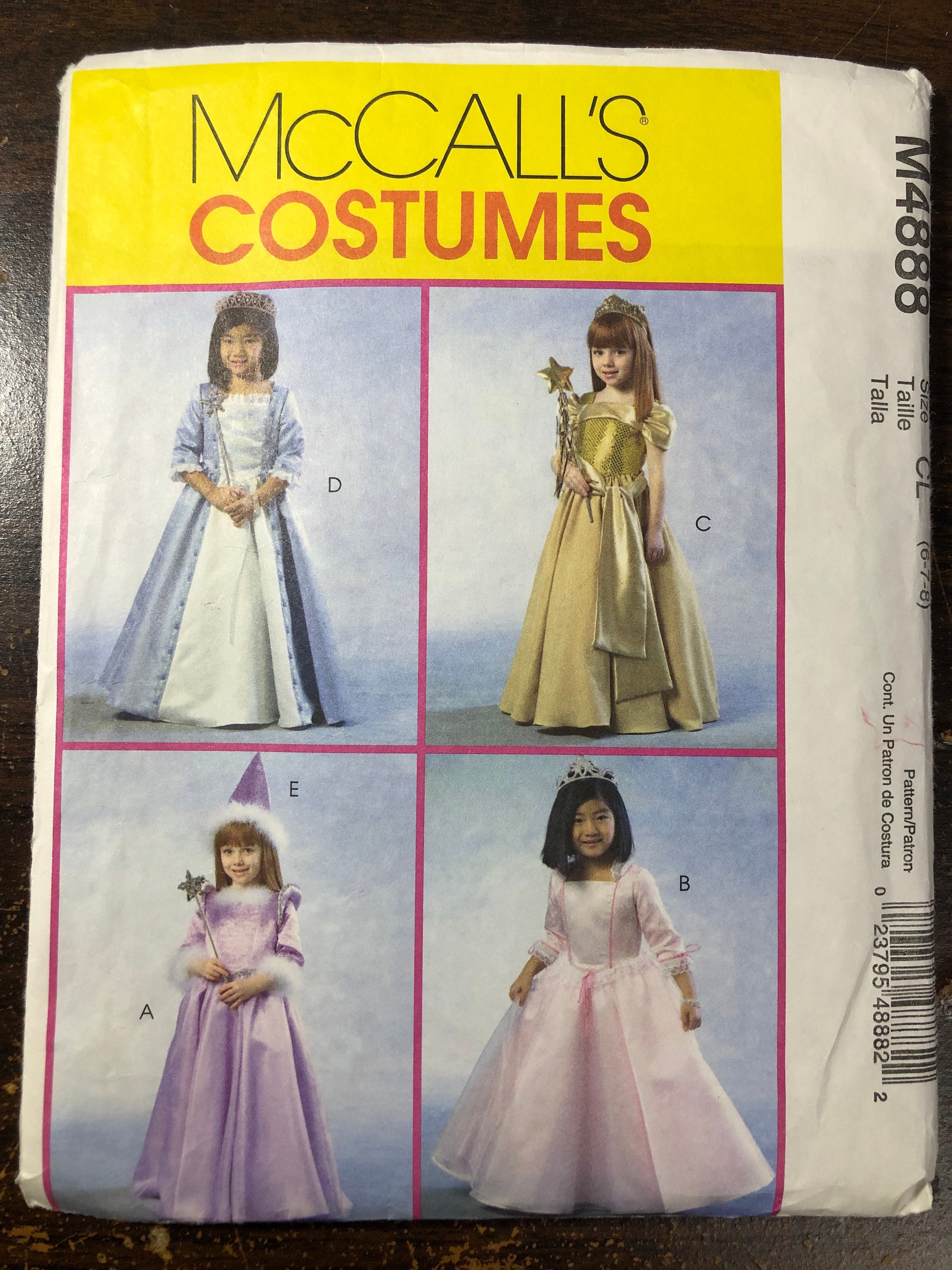 Mccall's M7212 Children's, Girls' Costumes / Mccall's 2340 Childs ...