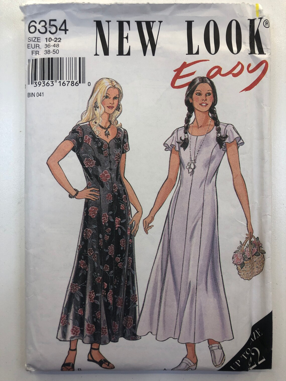 New Look 6354 Sewing Pattern Uncut New Look 6354 Misses Dress - Etsy