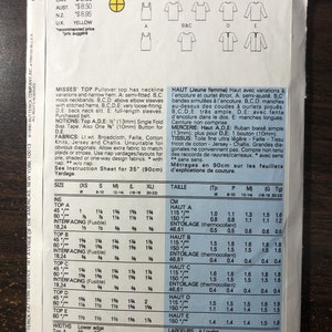 Butterick 4657 Sewing Pattern Uncut Size 6-8-10 Skirt, Culottes and ...