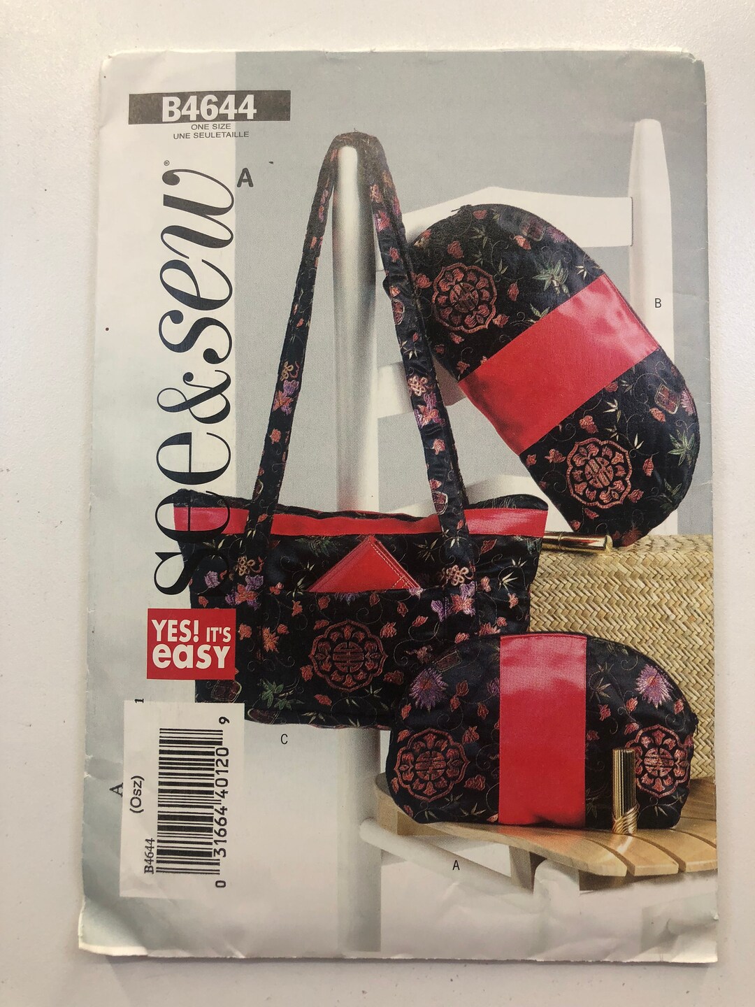 See & Sew Sewing Pattern B4644 - Etsy