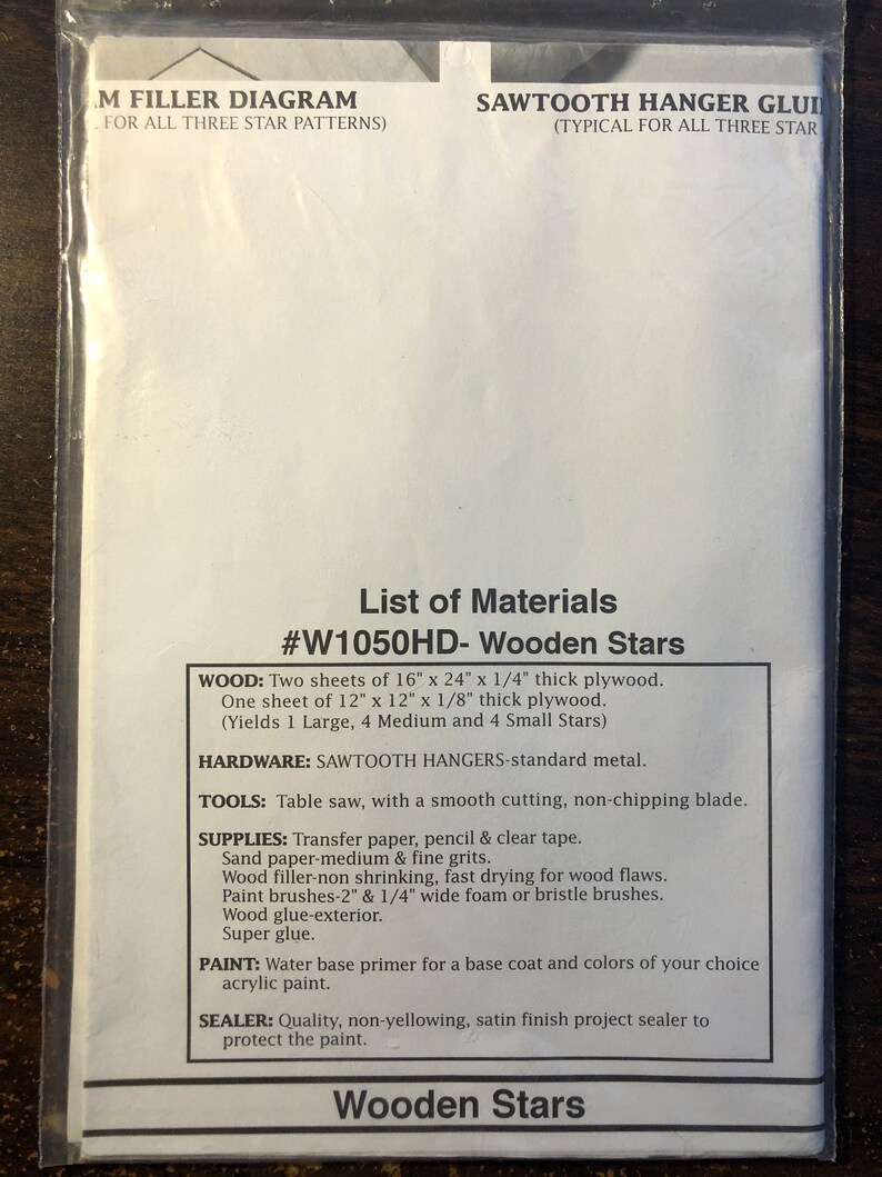 FULL Size Woodcraft Patterns Winfield Collection Full Size - Etsy