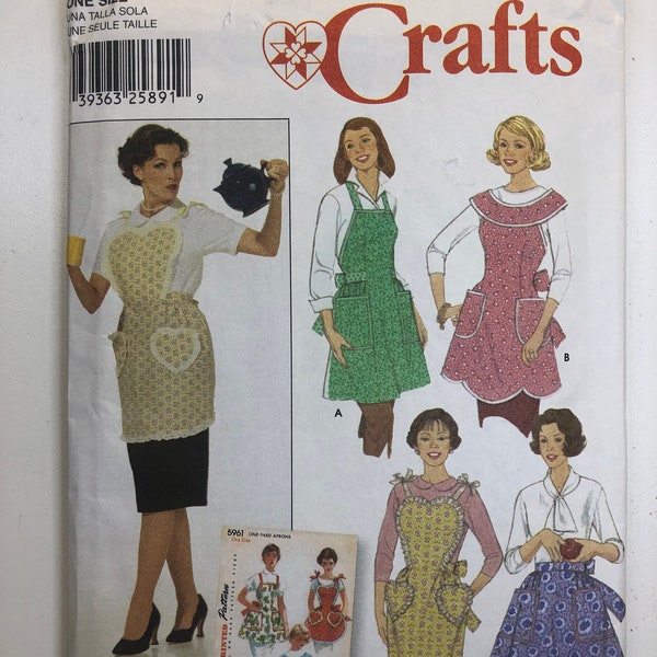 Vintage Apron Patterns - Etsy
