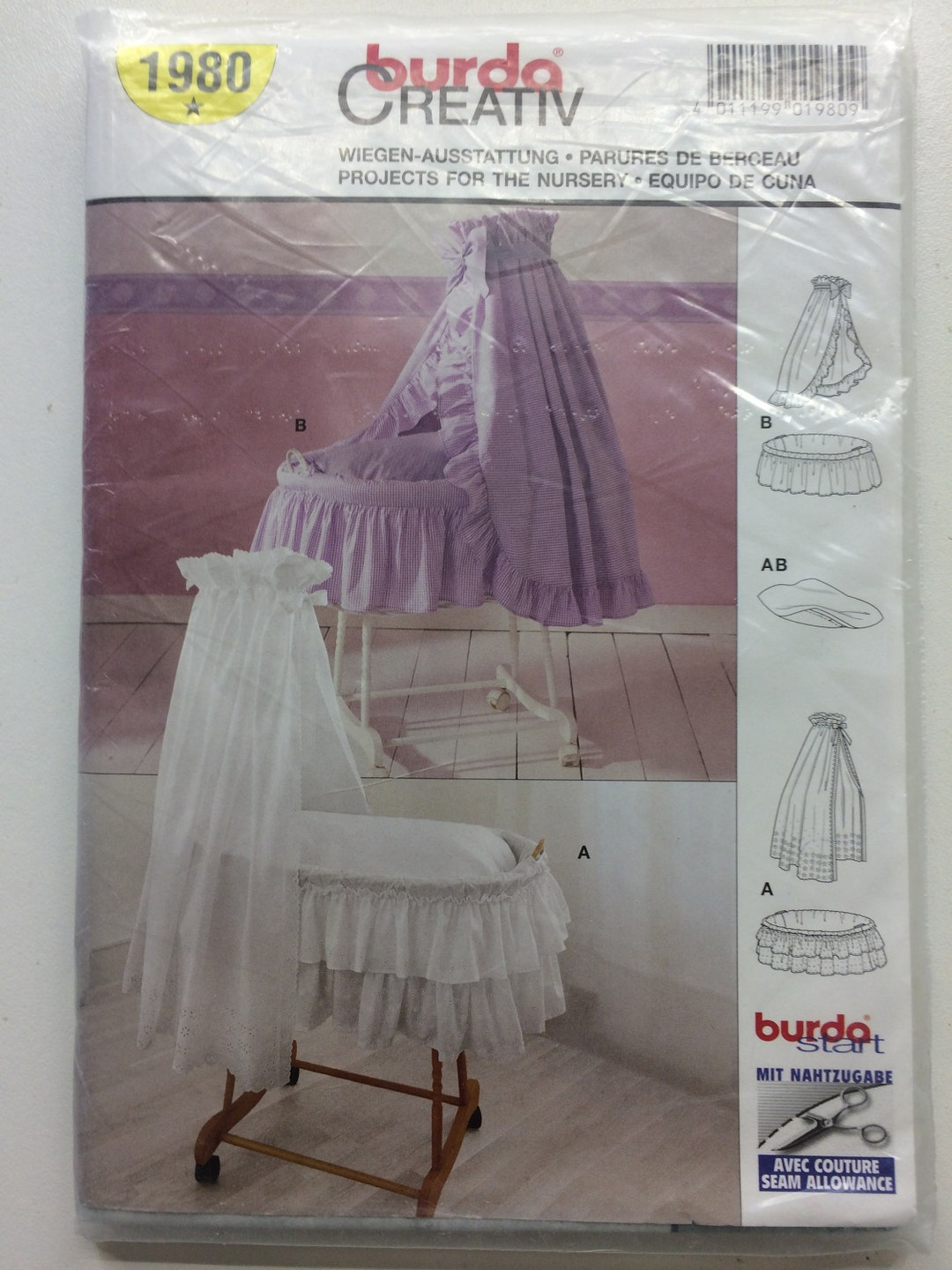 Uncut Burda 1980 Pattern - Etsy