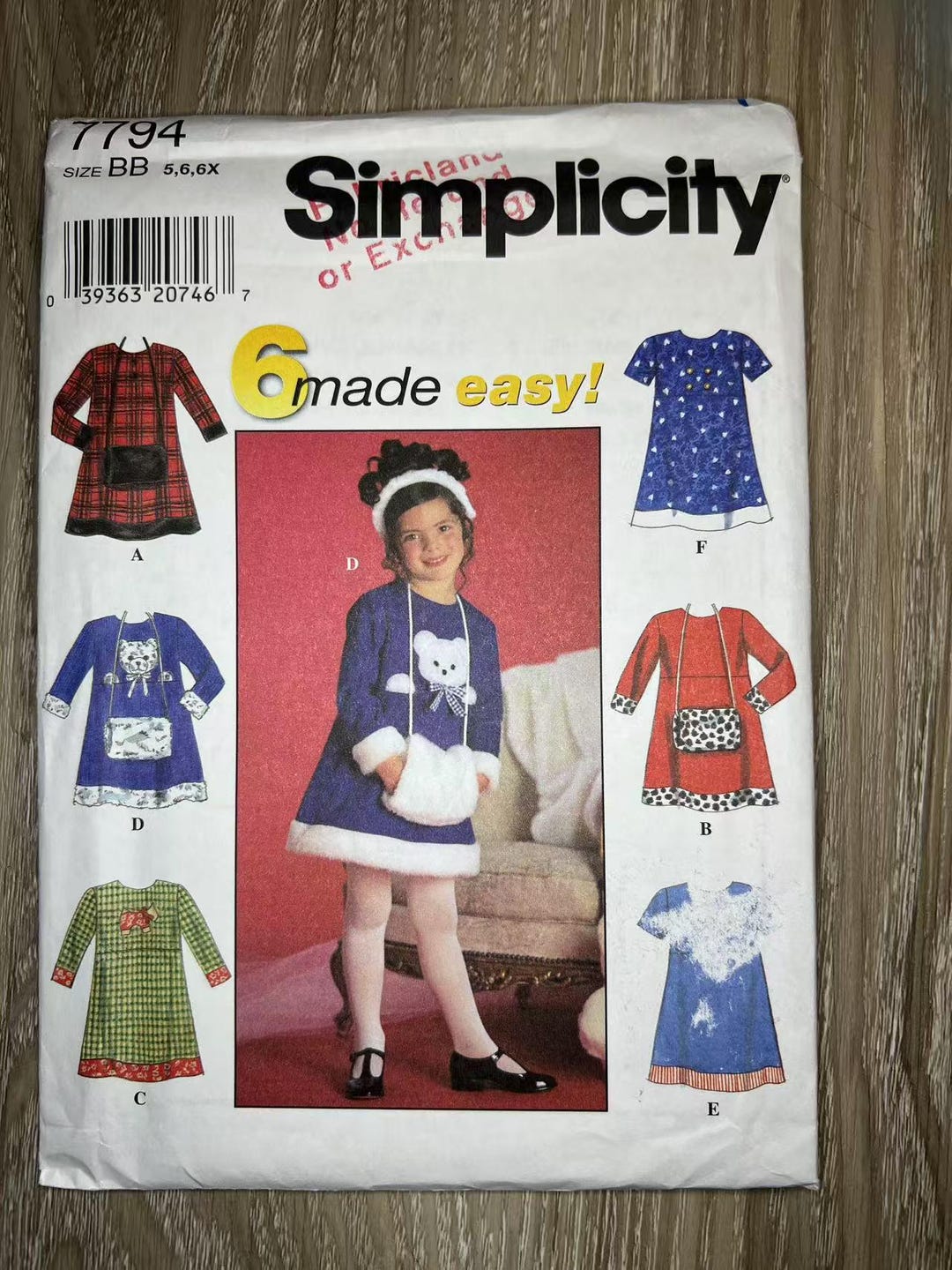 Simplicity 8367 Sewing Pattern , Simplicity 4773, Simplicity 7794 ...