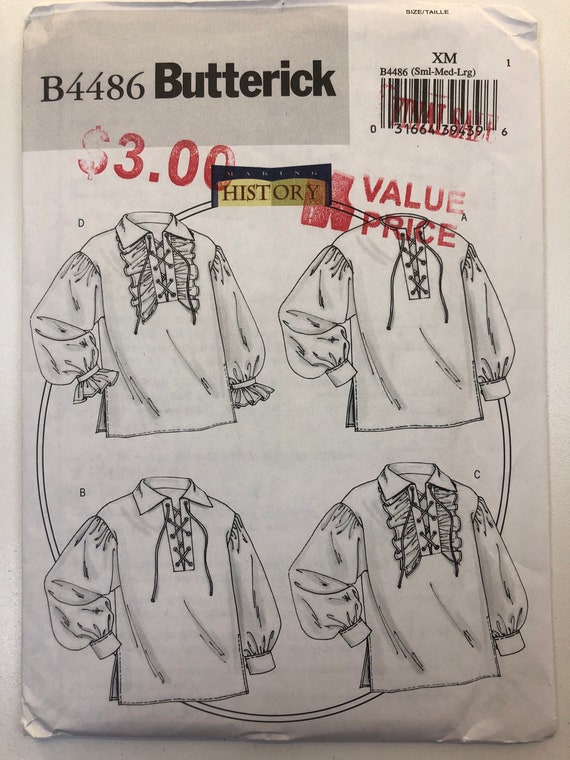 Butterick B4486 Sewing Pattern Uncut Butterick 4486 UNCUT - Etsy