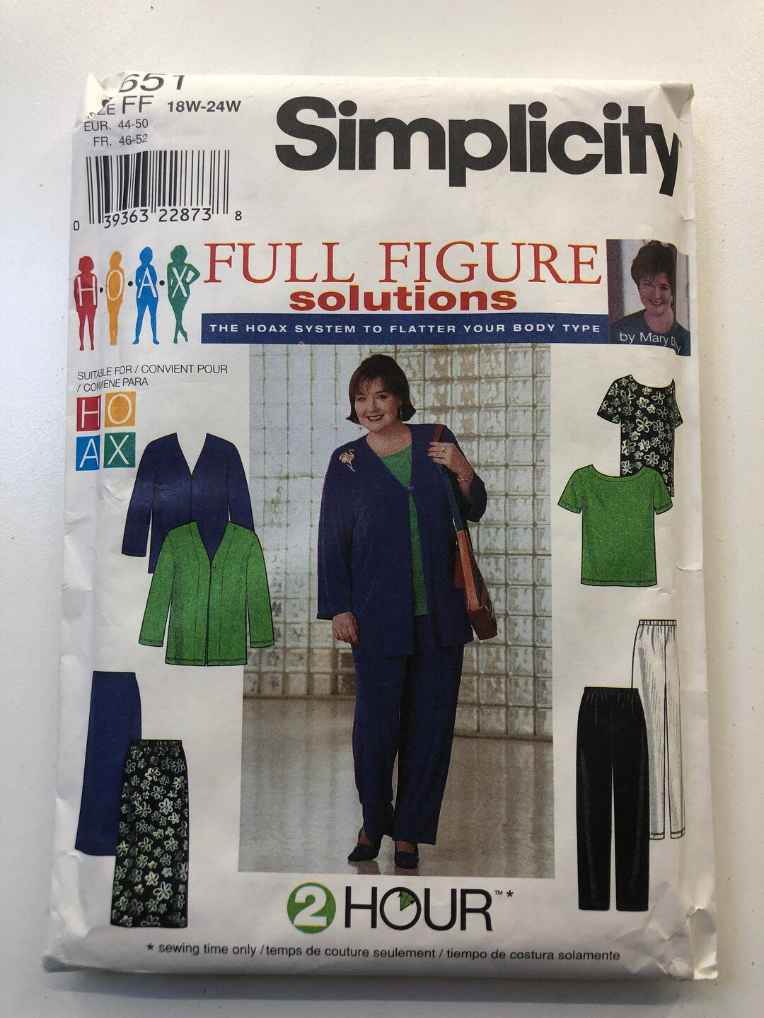 Simplicity 8651 Sewing Pattern Uncut Simplicity 8651 Easy Fitting ...