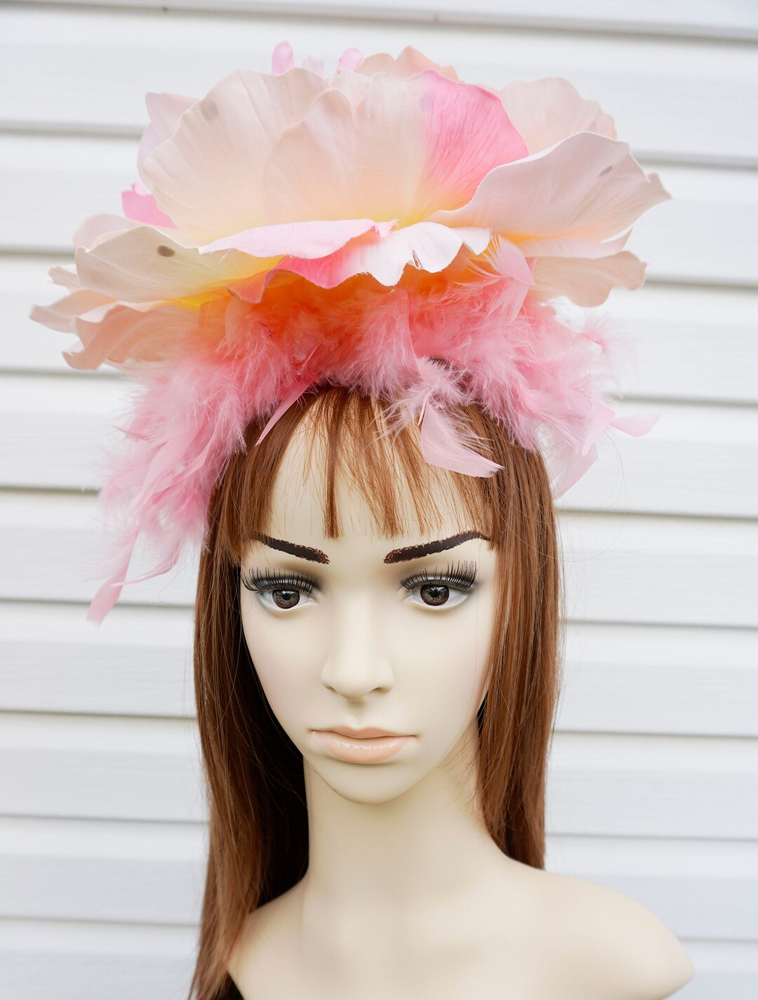 Rose Mini Top Hat Fascinator: Alice in Wonderland Tea Party - Etsy