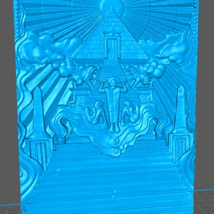 Ghostbusters Gozer’s Temple Door Scan off Prop Door From Boss Films - Etsy