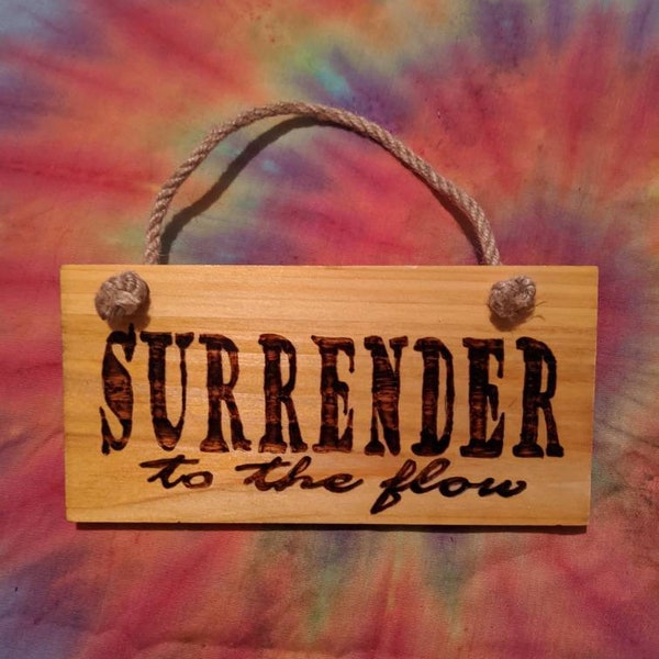Surrender to the Flow - Etsy
