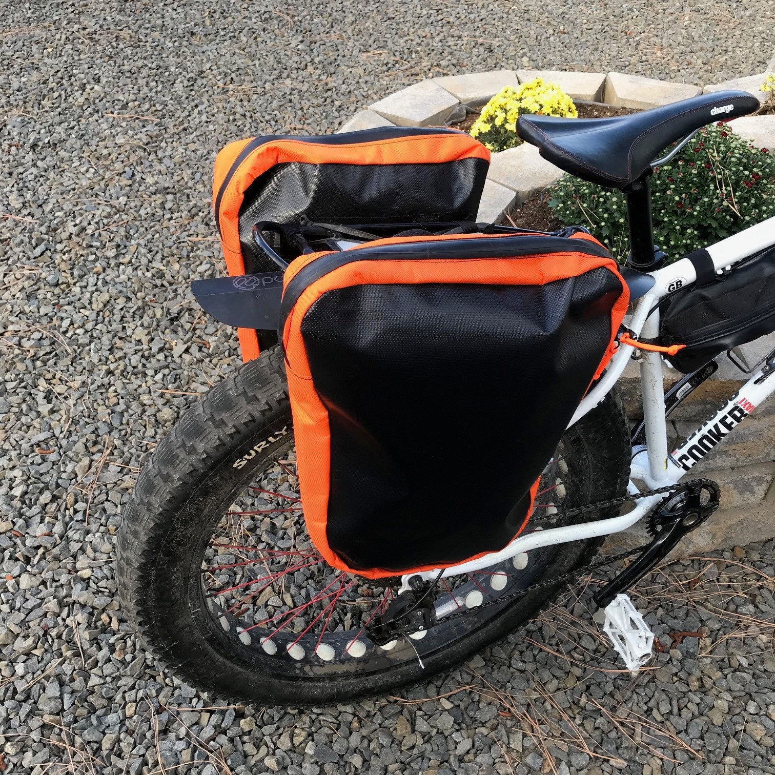The rack Bucket Panniers for Your Bike's Rear | Etsy