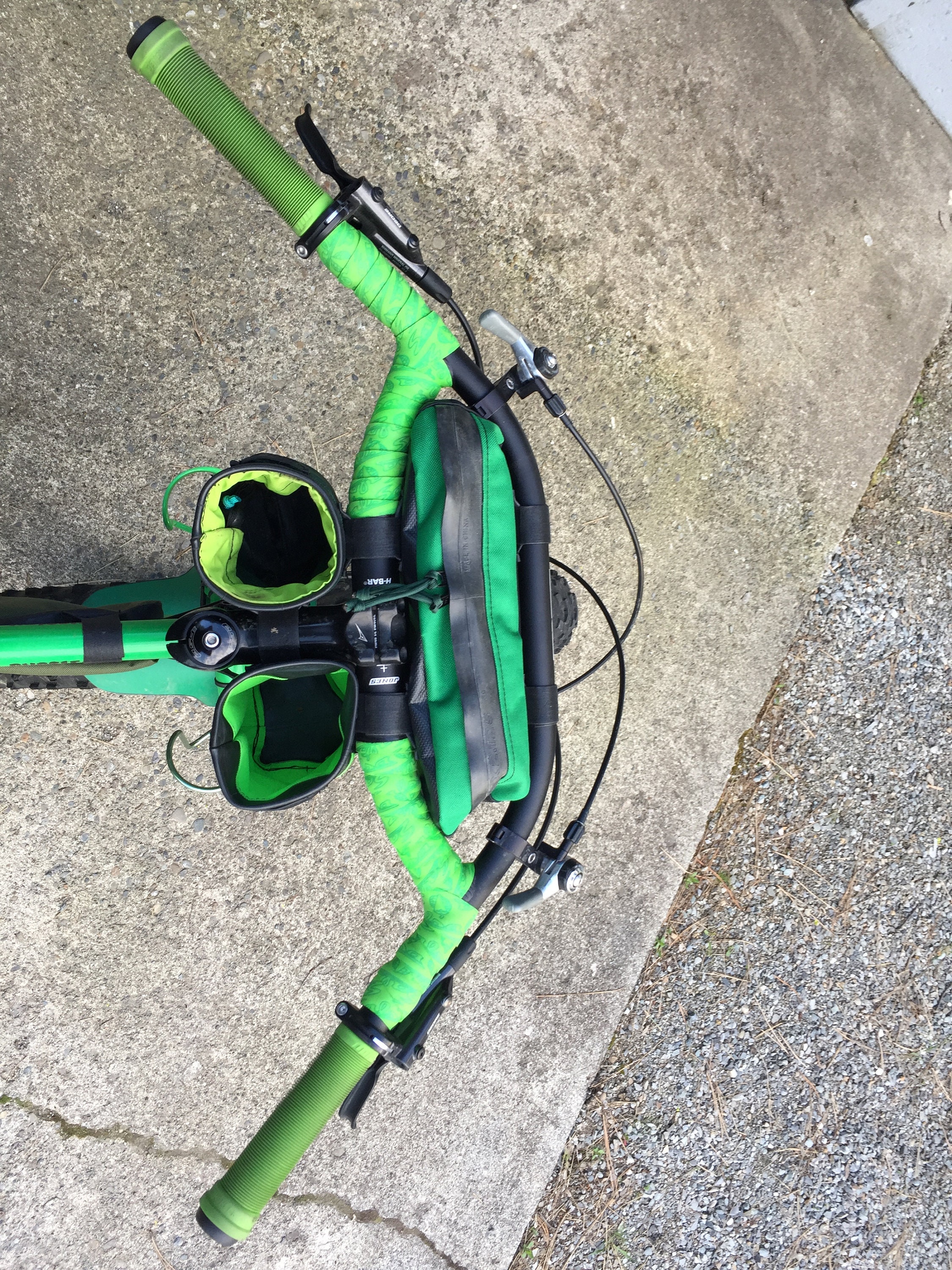 The bar Bag Bicycle Handlebar Bag Made From - Etsy